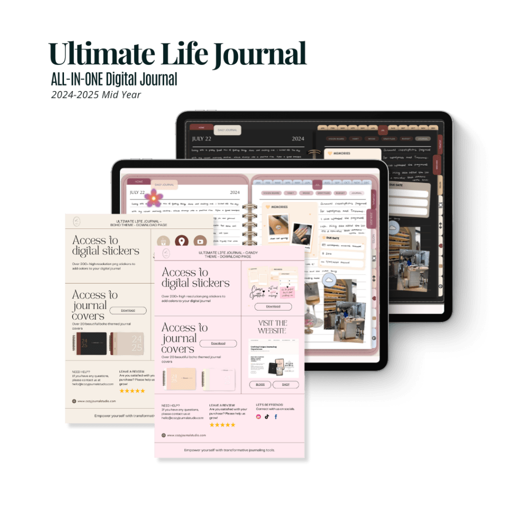 Ultimate Life Journals Bundle – COZYJOURNALSTUDIO